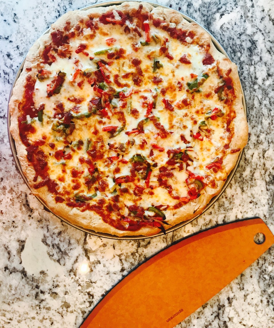 Homemade (Organic) Pizza Recipe – (Almost) Organic Mama